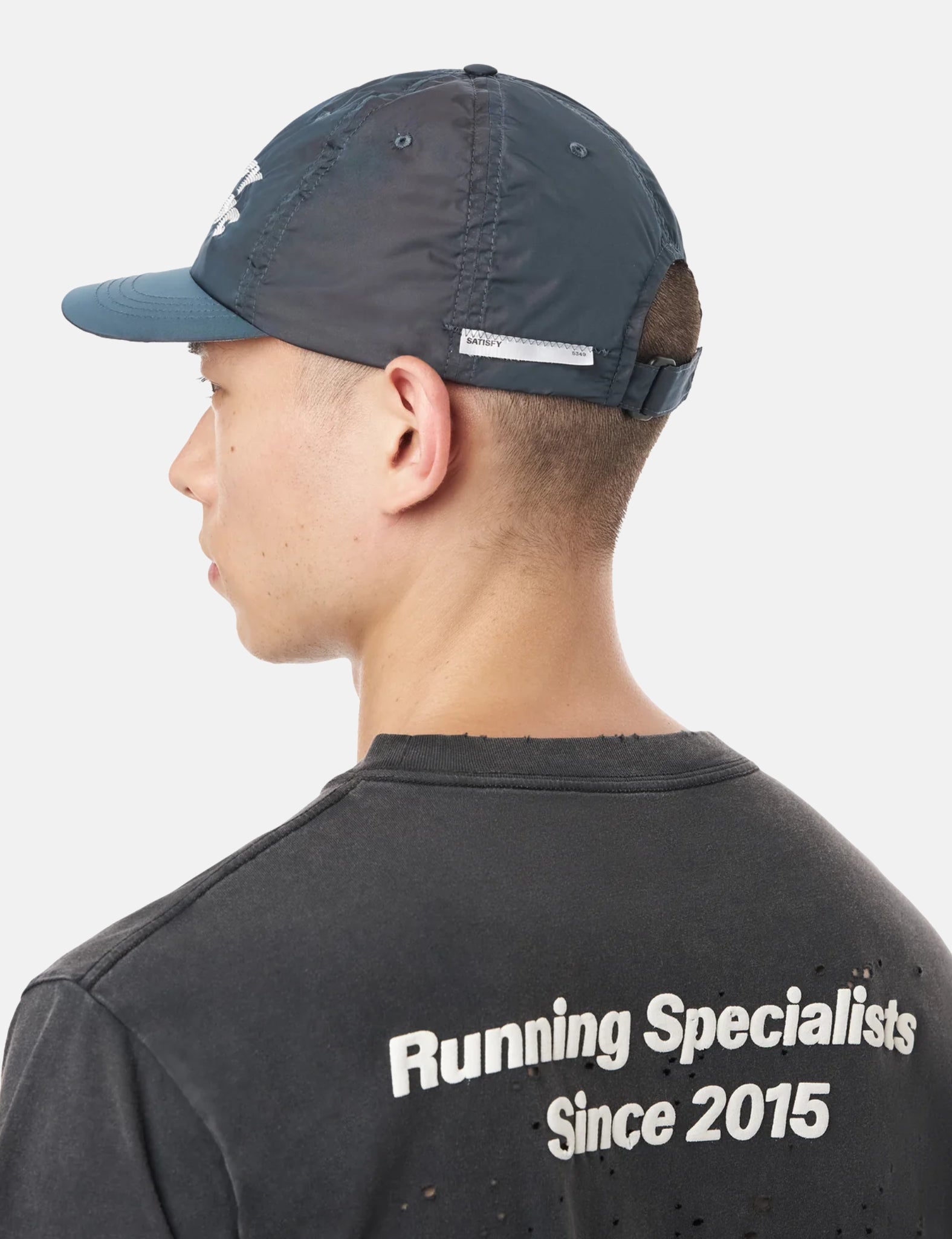 Satisfy Running FliteSilk Running Cap - Navy Blue | Garmentory