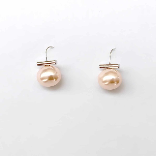 Leighton Lam Designs Ohelo Pearl Earrings - Silver | Garmentory