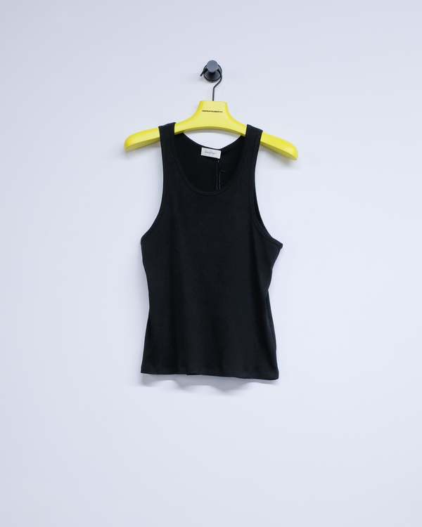 SECOND/LAYER Cotton Los Ninos Tank - Black | Garmentory