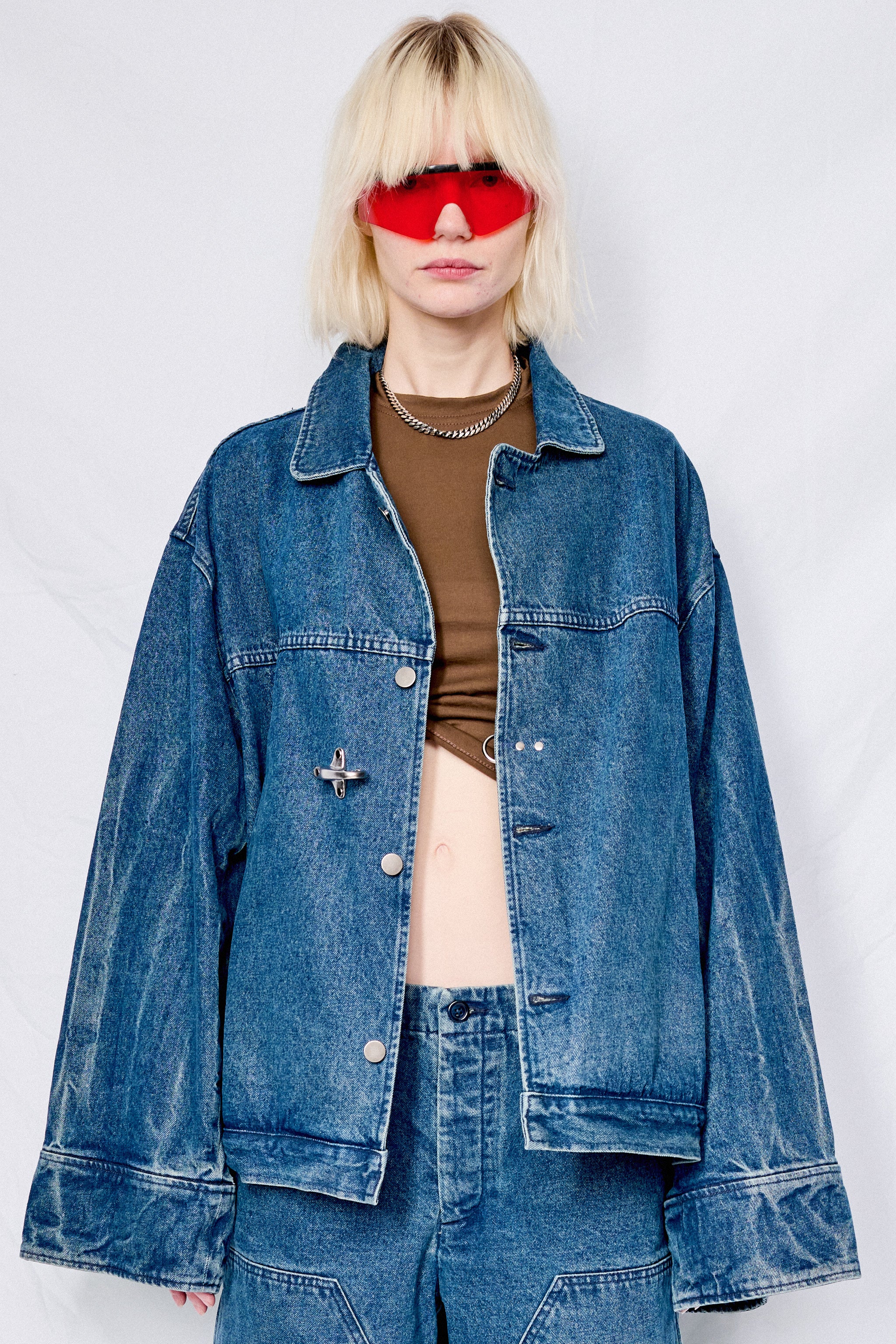 Assembly Fireman Box Jacket - Dark Indigo Denim | Garmentory