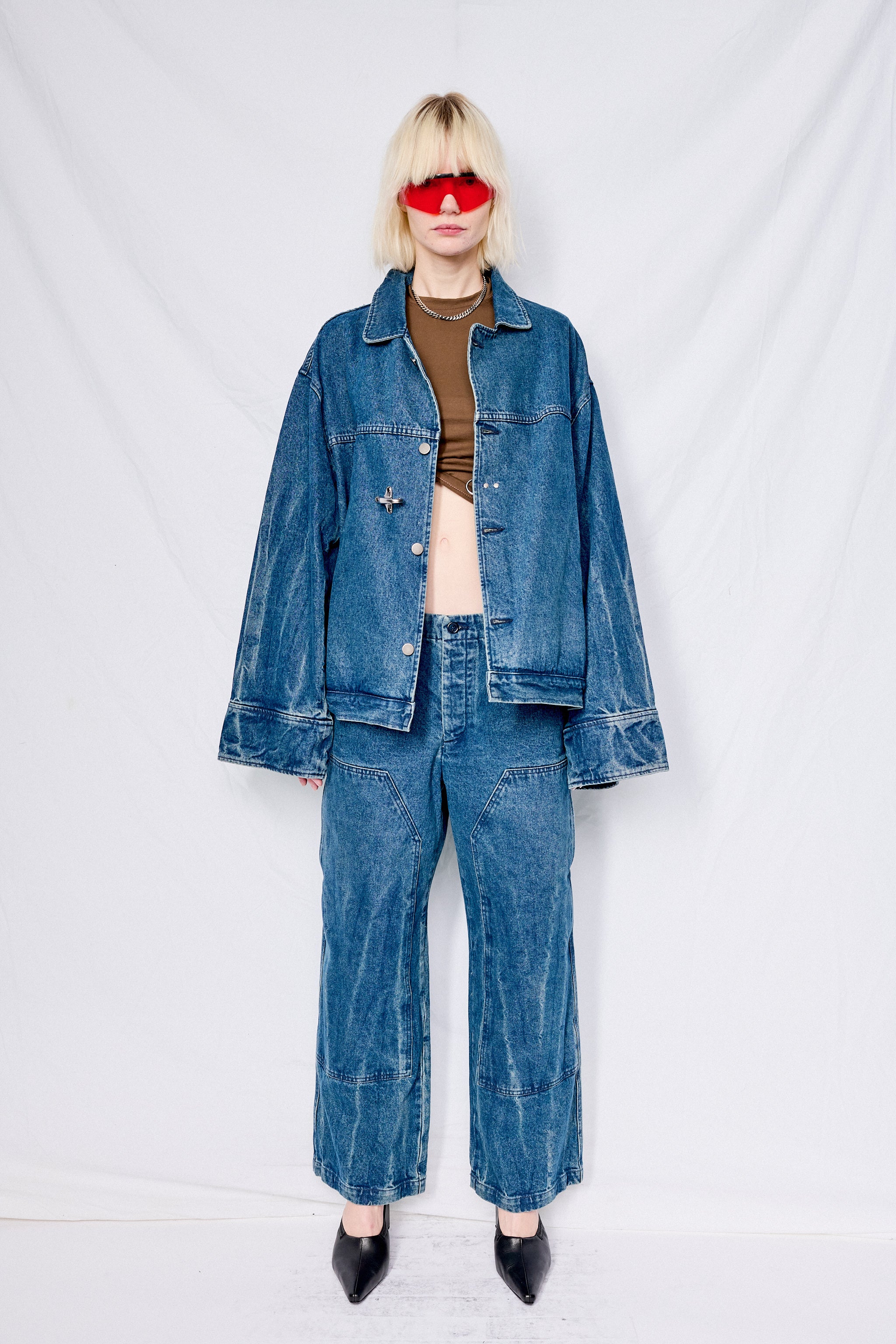 Assembly Fireman Box Jacket - Dark Indigo Denim | Garmentory