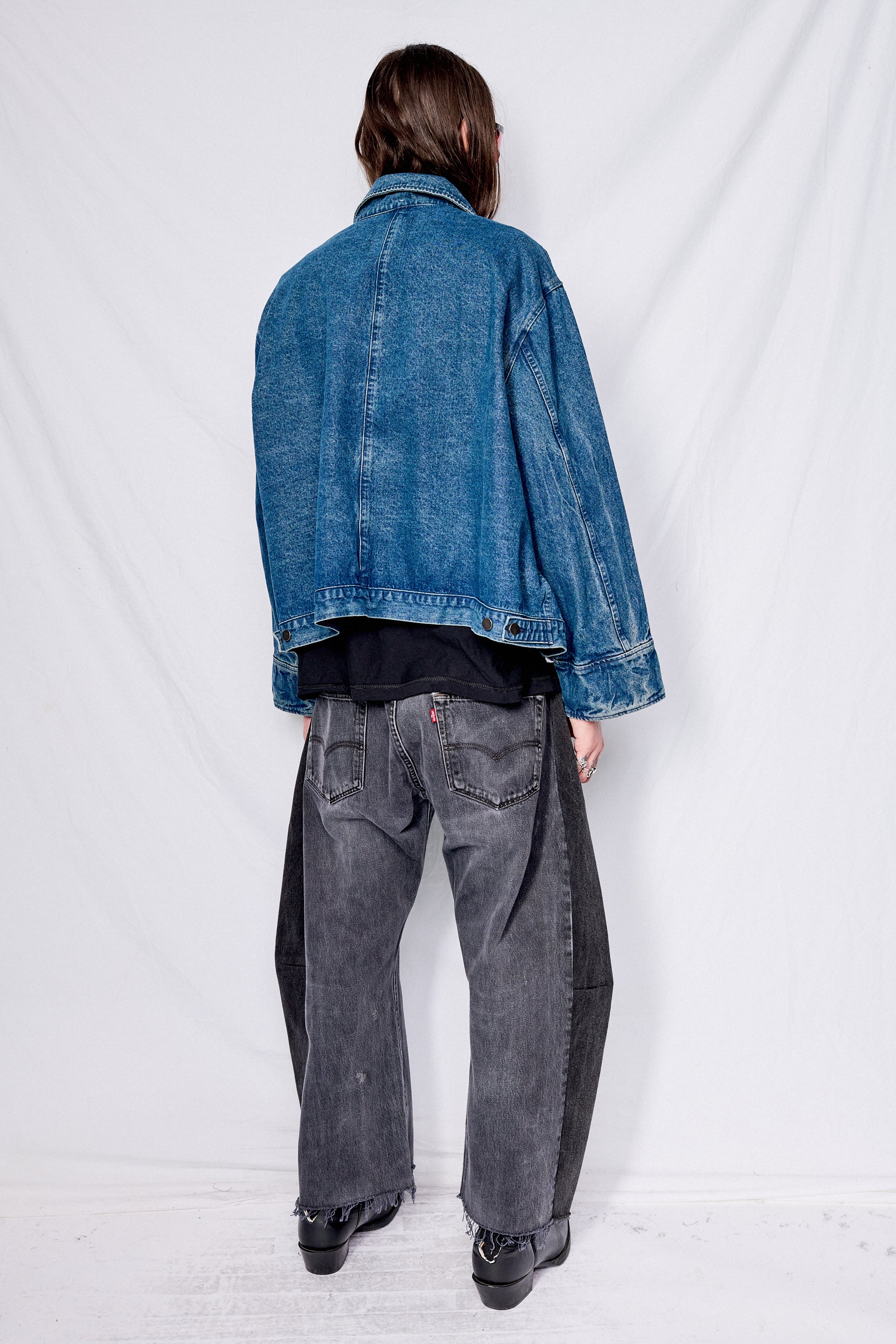 Assembly Fireman Box Jacket - Dark Indigo Denim | Garmentory
