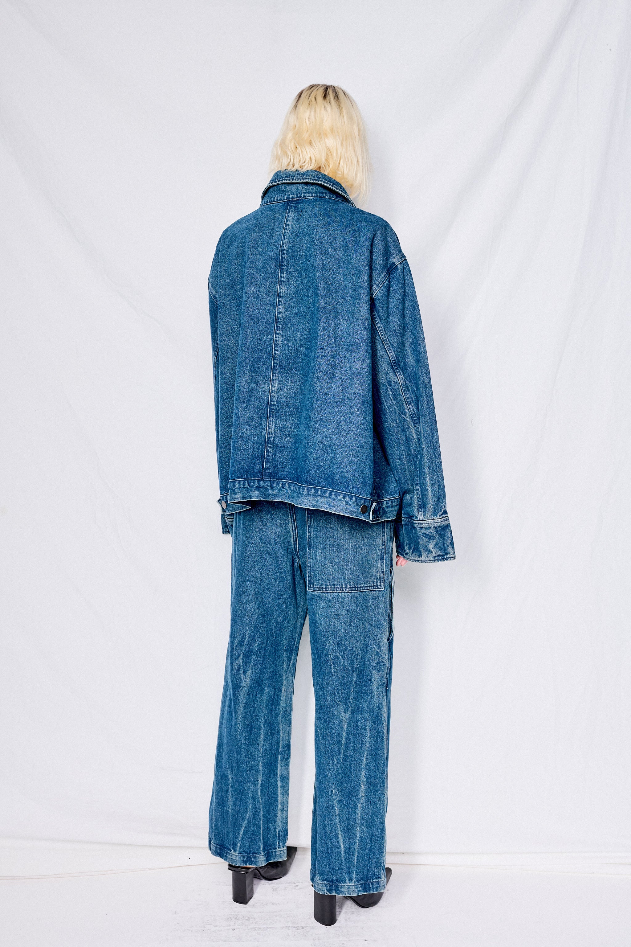 Assembly Fireman Box Jacket - Dark Indigo Denim | Garmentory