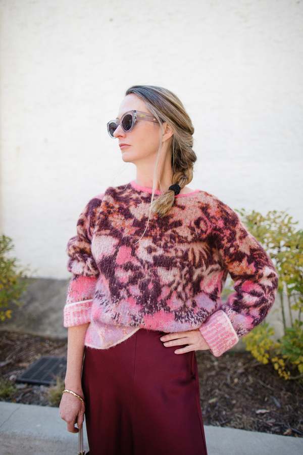 Forte Forte Mohair Alpaca Sweater - Bloom Mist | Garmentory