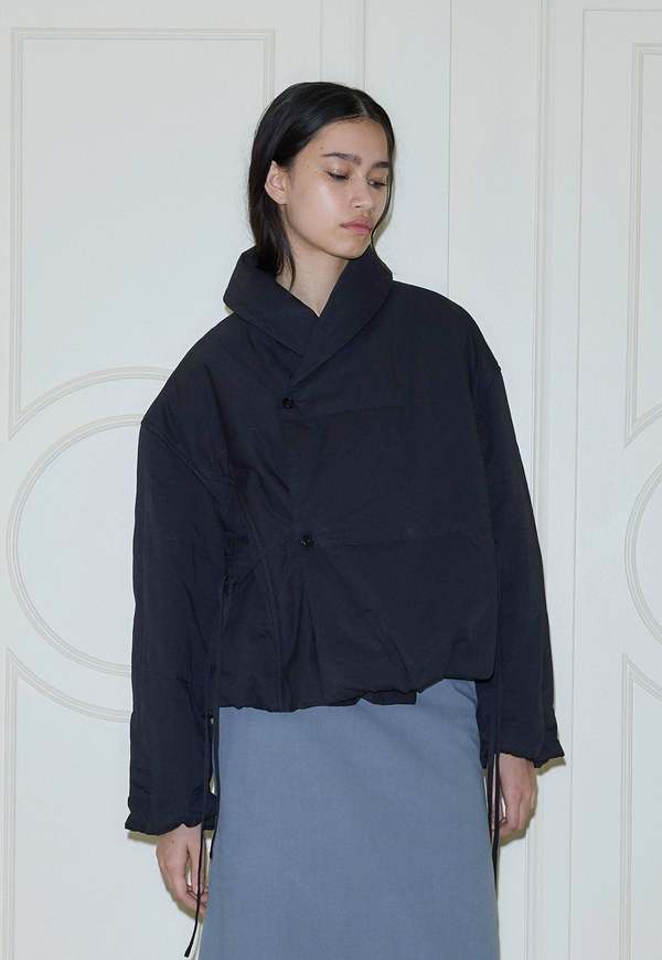 Deiji Studios Bubble Coat - Black | Garmentory