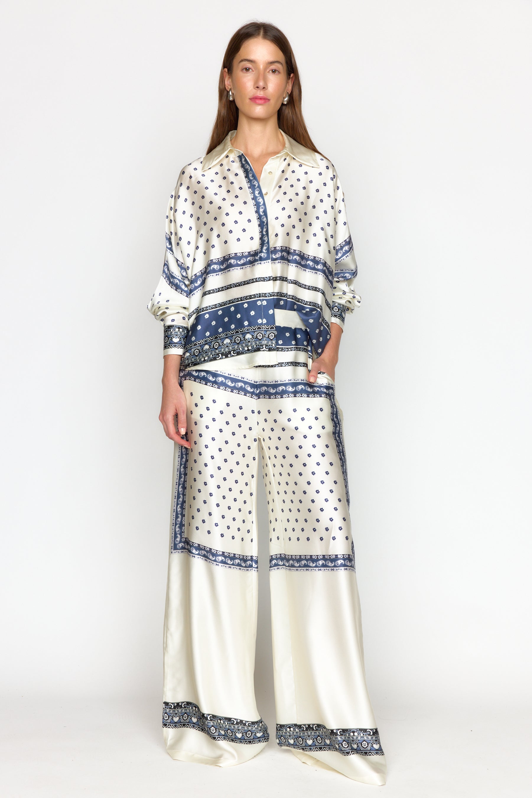 CHRISTY LYNN Marta Pant - Slate Tile | Garmentory
