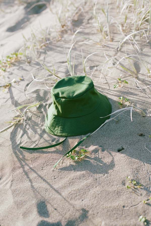 Kowtow Forest Hat - Green Denim | Garmentory