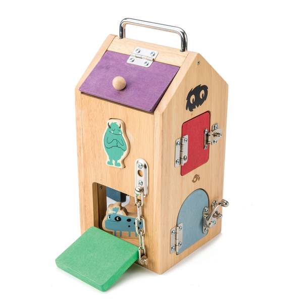Kids Tender Leaf Monster Lock Box | Garmentory