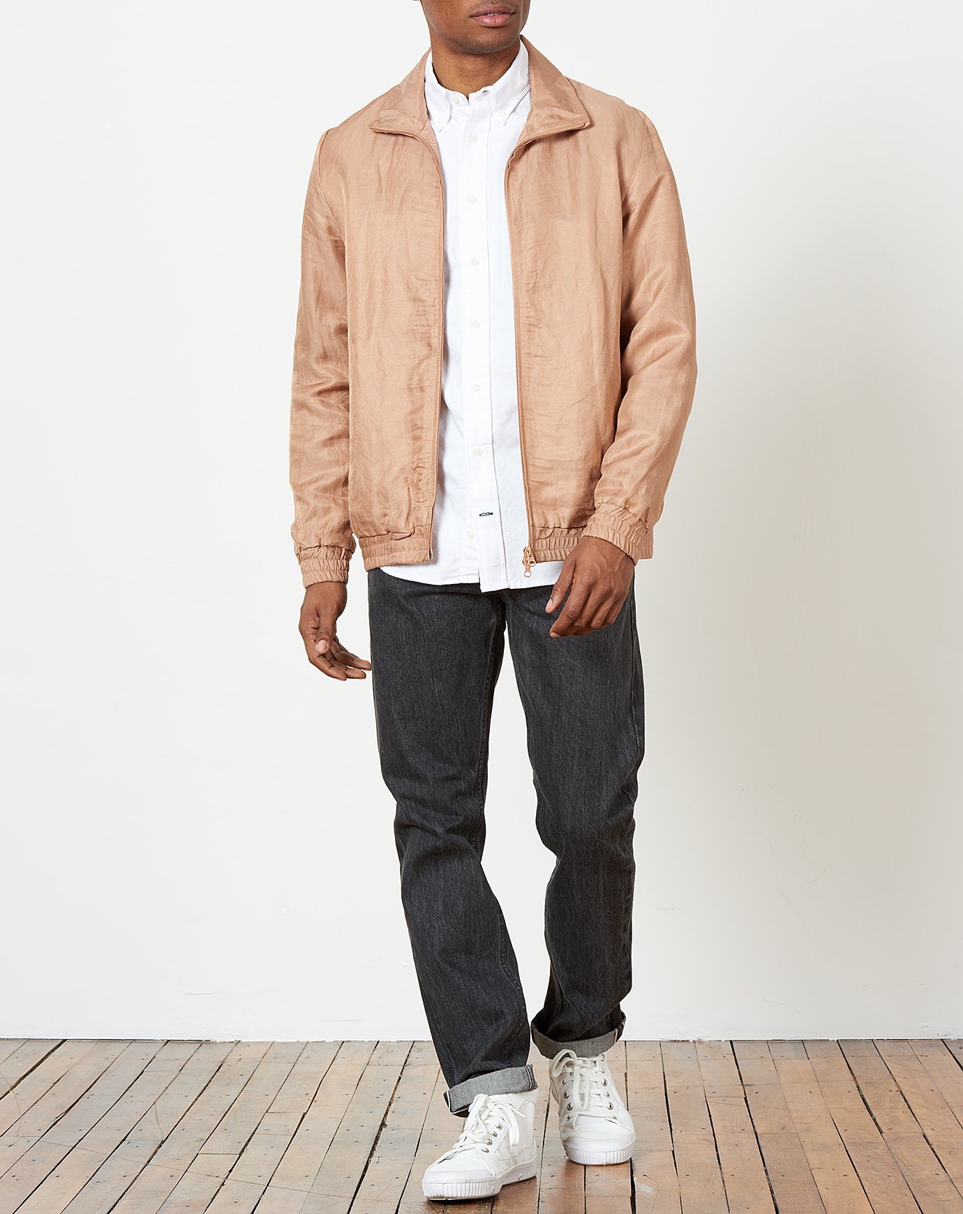 Saturdays NYC Everett Track Jacket - British Khaki | Garmentory