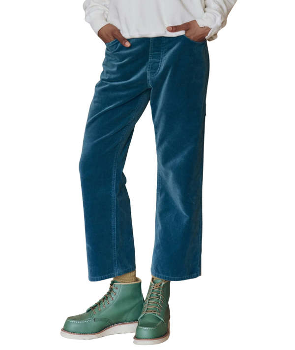 The Great. The Velvet Wayne Jean - Blue Jewel | Garmentory