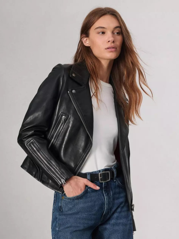 Rag & Bone Mack Leather Moto Jacket | Garmentory