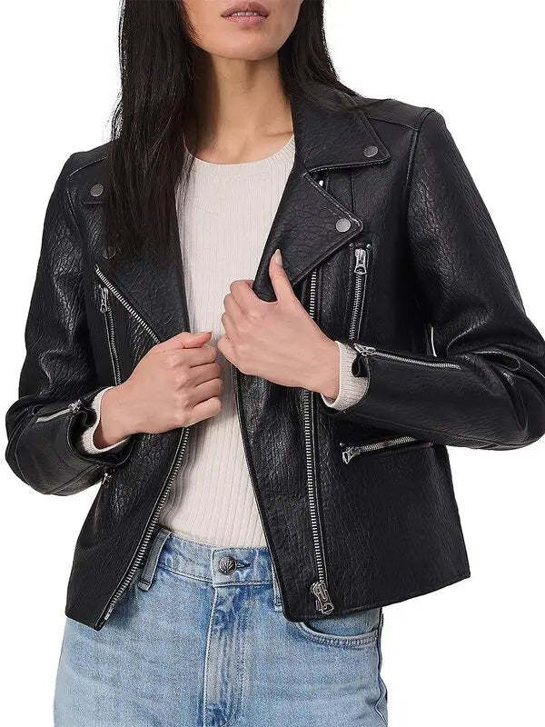 Rag & Bone ARROW LEATHER JACKET - BLACK | Garmentory