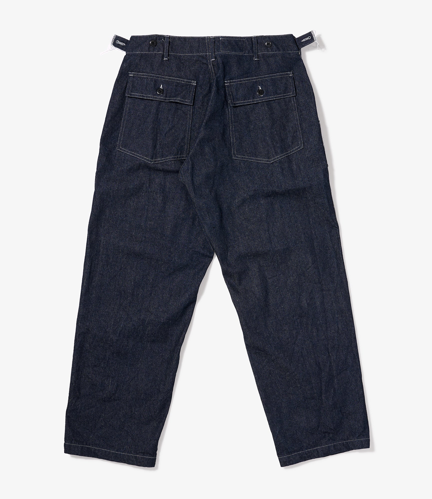 Engineered Garments 12oz Denim Workaday Fatigue Pant - Indigo | Garmentory