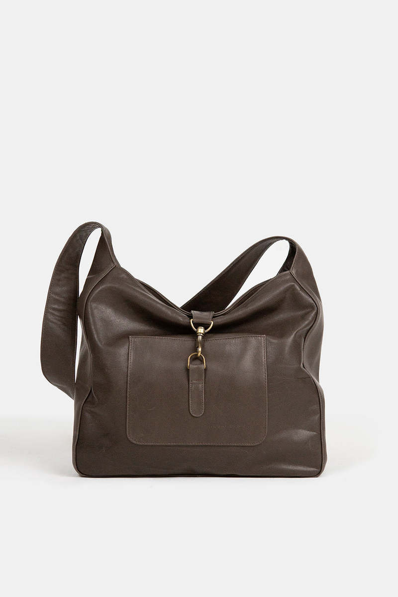 Erica Tanov Emerson Satchel Bag - Shale | Garmentory