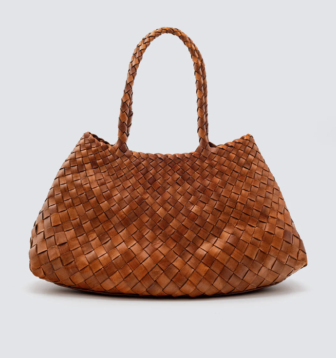 Dragon Diffusion 8892 SANTA CROCE BIG Bag - TAN/DK.BROWN | Garmentory