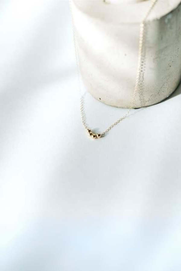 Sheena Marshall Jewelry Sphere Necklace - Recycled 14K Gold Fill ...