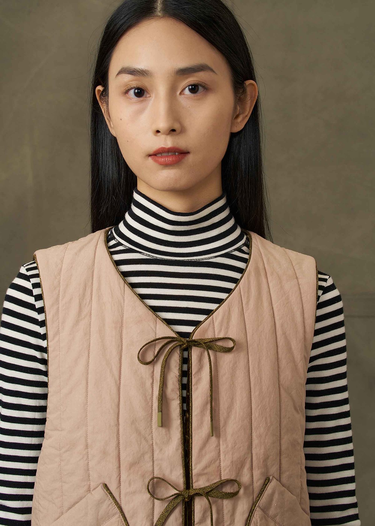 WHM Reversible Quilted Vest - Brown | Garmentory