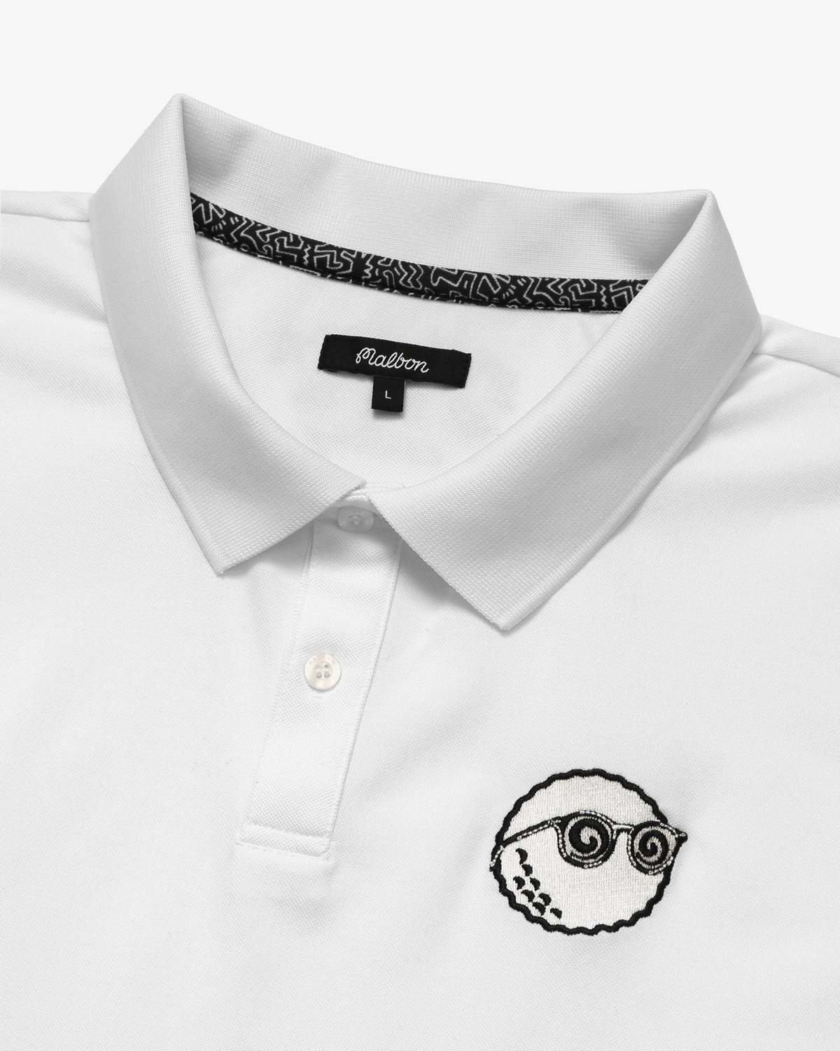 MALBON GOLF X Keith Haring Performance Pique Polo | Garmentory