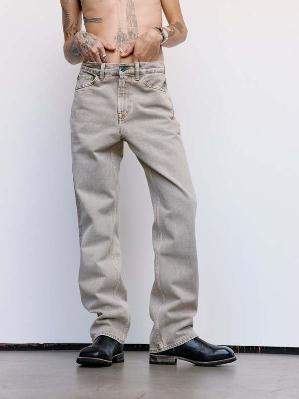 Our Legacy Formal Cut Jeans - Wet Sand Dye Wash | Garmentory