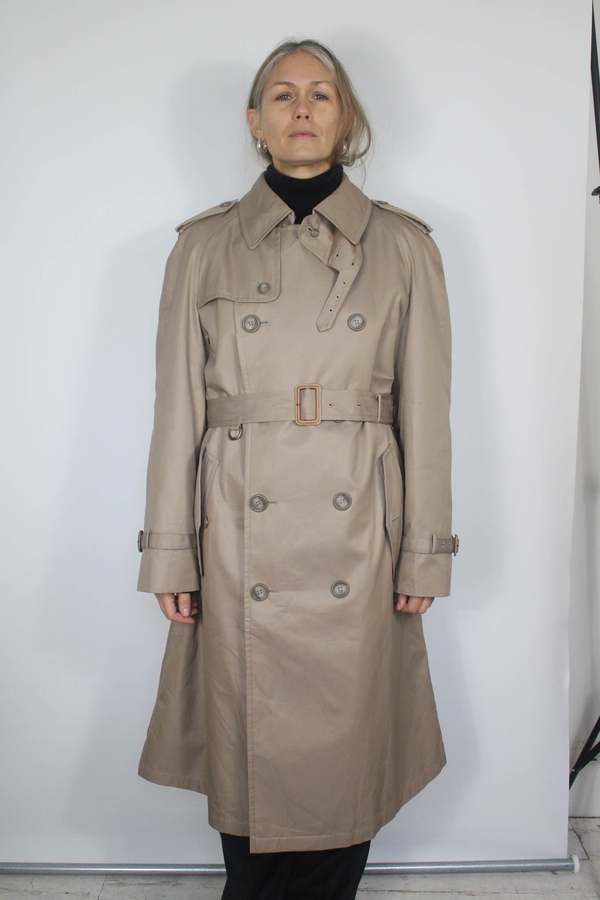 Vintage Sanyo For Saks Classic Trench - Brown | Garmentory