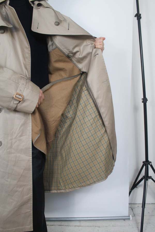 Vintage Sanyo For Saks Classic Trench - Brown | Garmentory