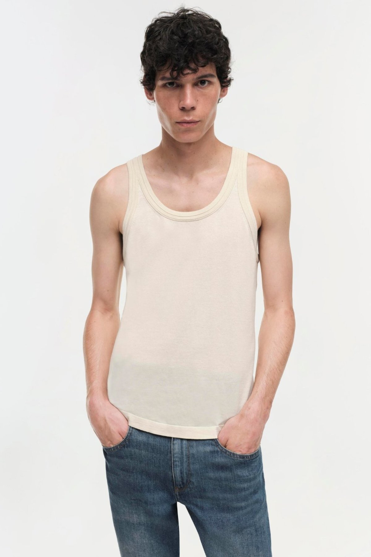 Simkhai Michael Tank - Light Dune | Garmentory