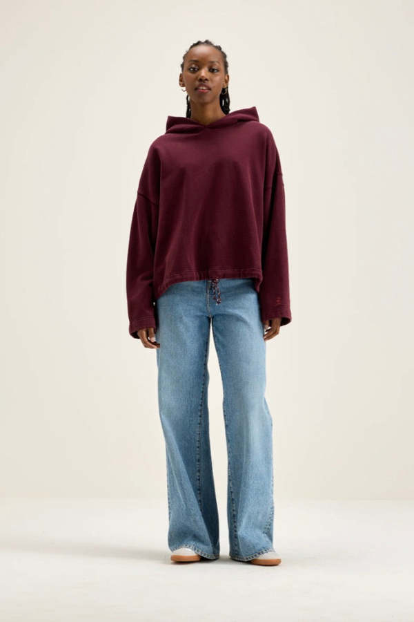 Bellerose Cate Sweater - Wine | Garmentory
