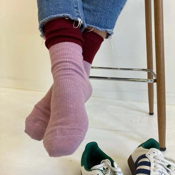 XS Unified Chalet Socks - Berry/Garnet | Garmentory