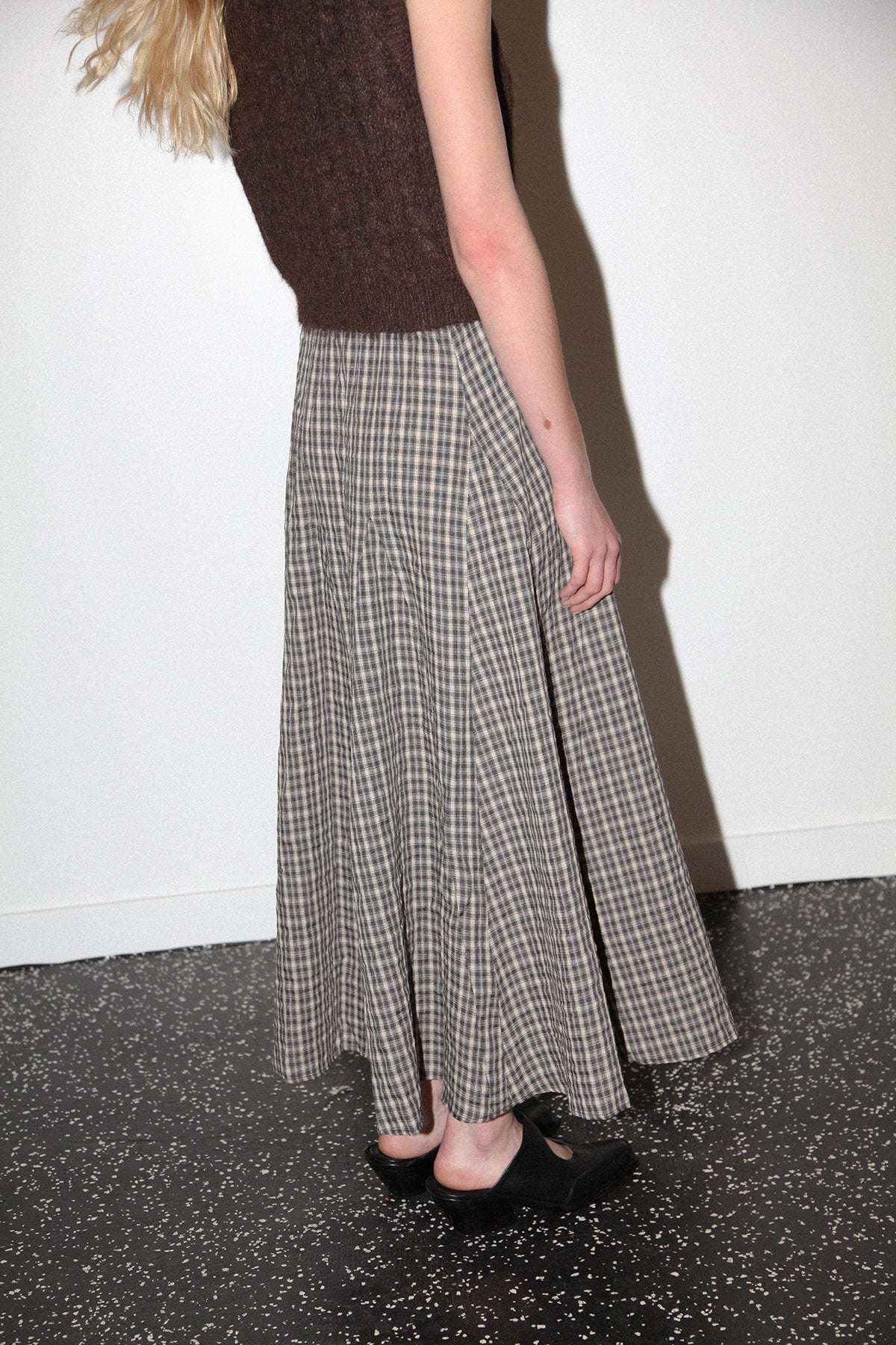 Studio 411 Maxi Skirt - Plaid | Garmentory