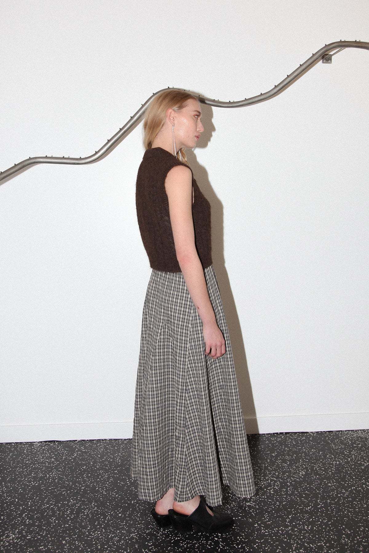 Studio 411 Maxi Skirt - Plaid | Garmentory