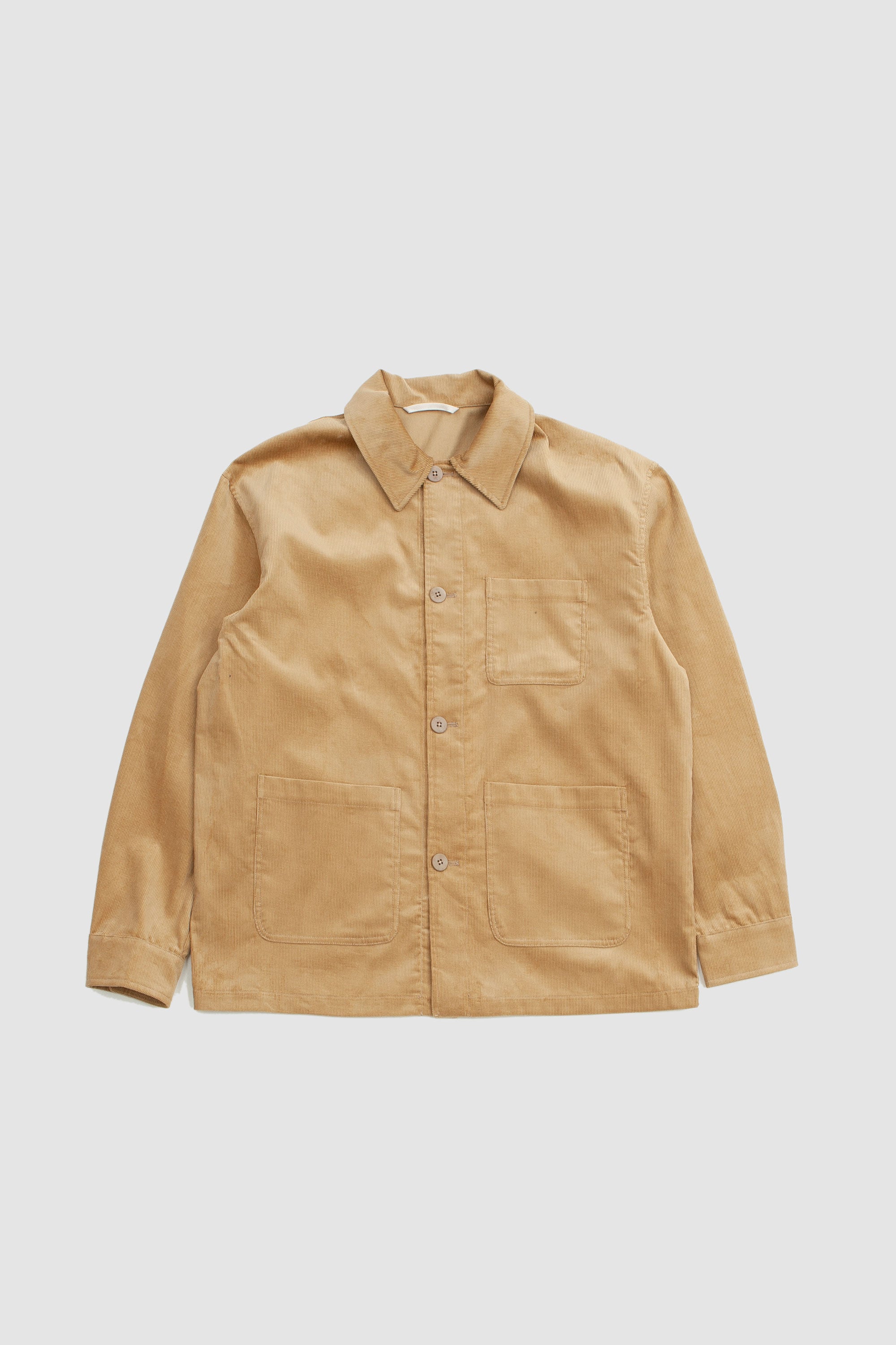 De Bonne Facture Medium Wale Cord. Work Jacket - Gold | Garmentory