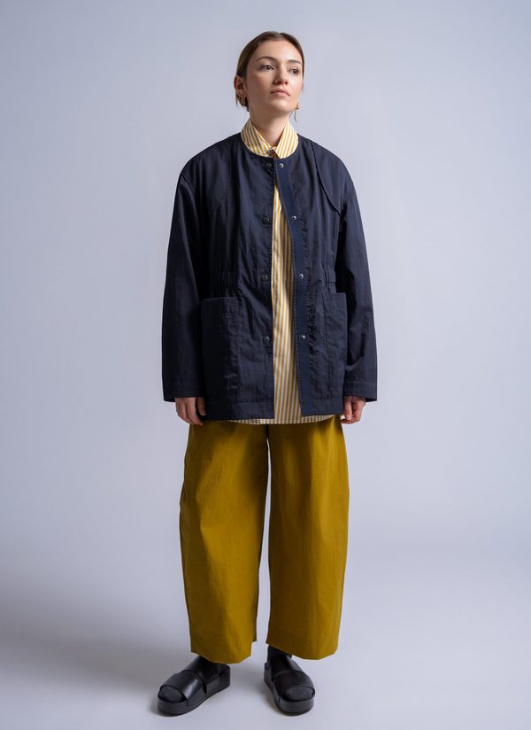 Grei. Blue Nylon Twill Departure Jacket - Midnight | Garmentory