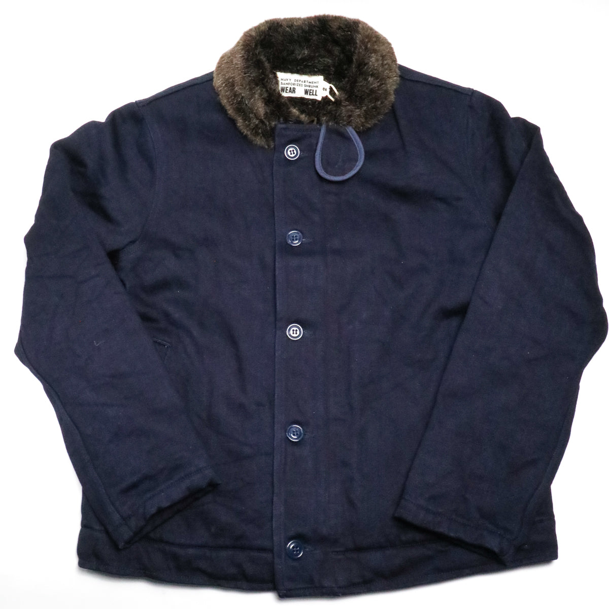 UES Short Length Deck Jacket - Indigo | Garmentory