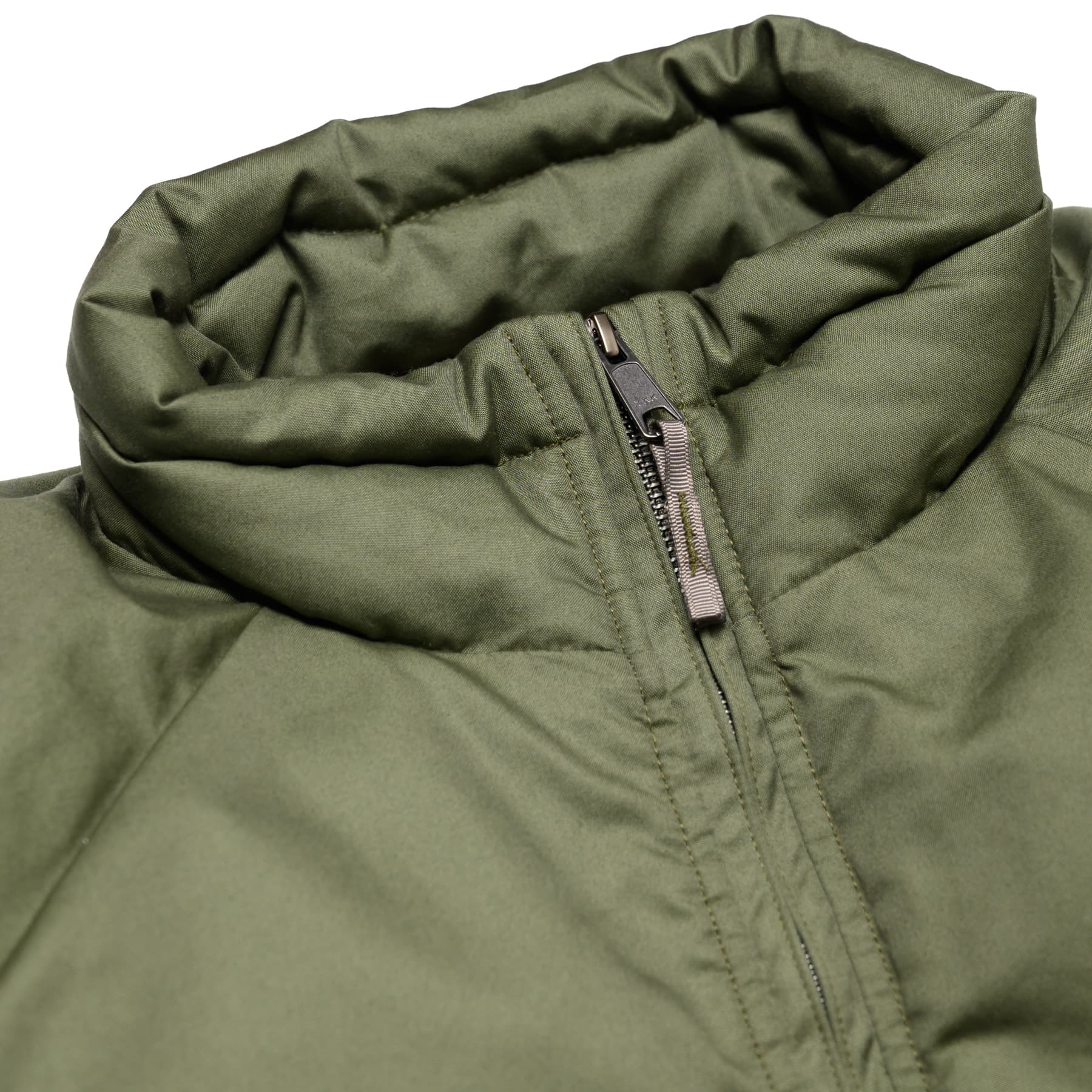 Orslow Cotton Nylon Padded Jacket - Army Green | Garmentory