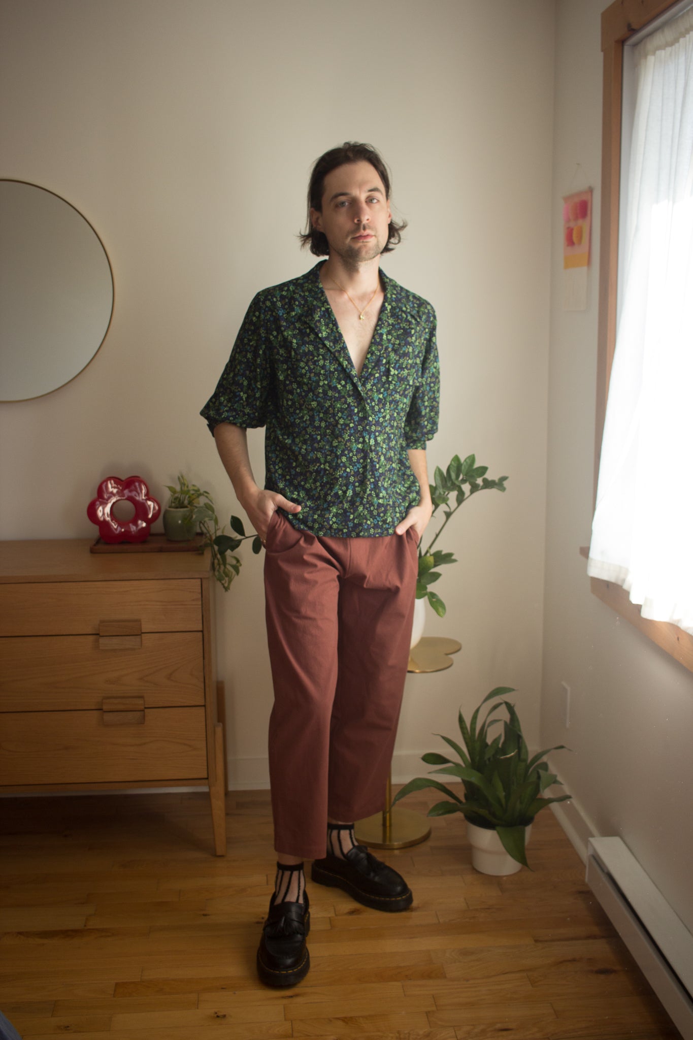 Amanda Moss Priscilla Pants - Rust | Garmentory