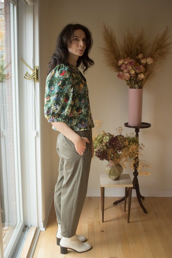 Amanda Moss Priscilla Pants - Khaki | Garmentory