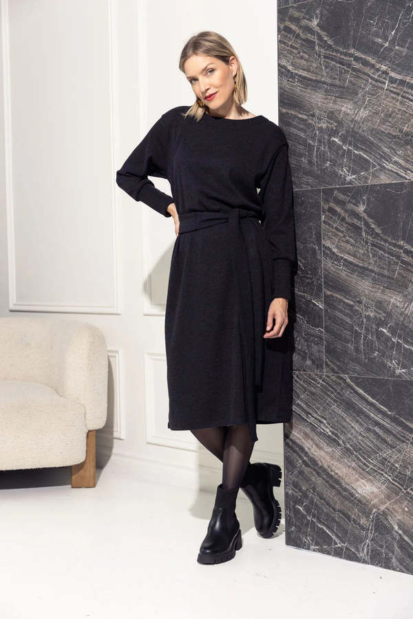 CHERRY BOBIN Robe Floyd Dress - Noir | Garmentory