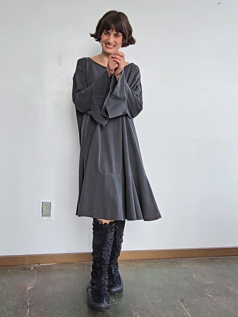 Dries van Noten Ruffle Hem + Cuff Dress | Garmentory