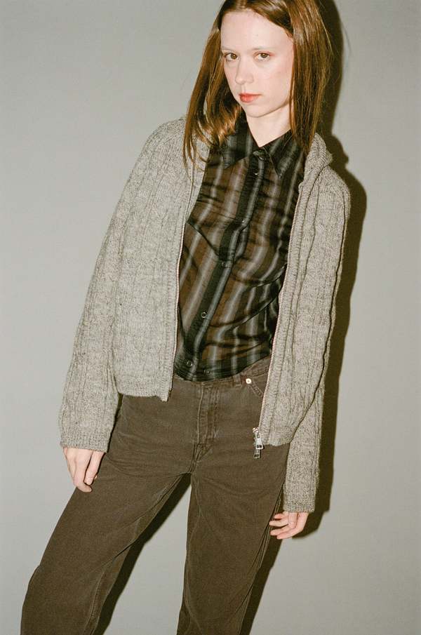 Our Legacy Level Hood - Stable Melange | Garmentory