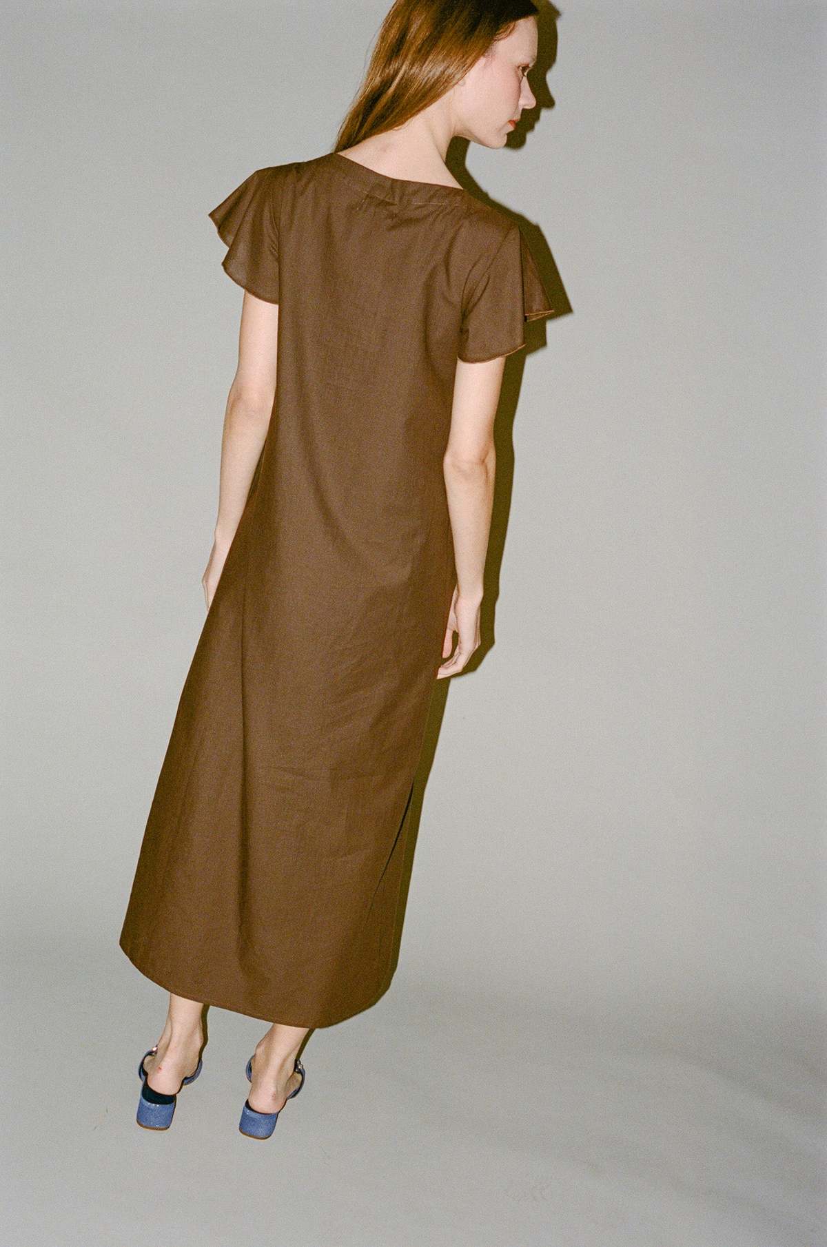Teira 1996 Poppy Dress - Dark Brown | Garmentory