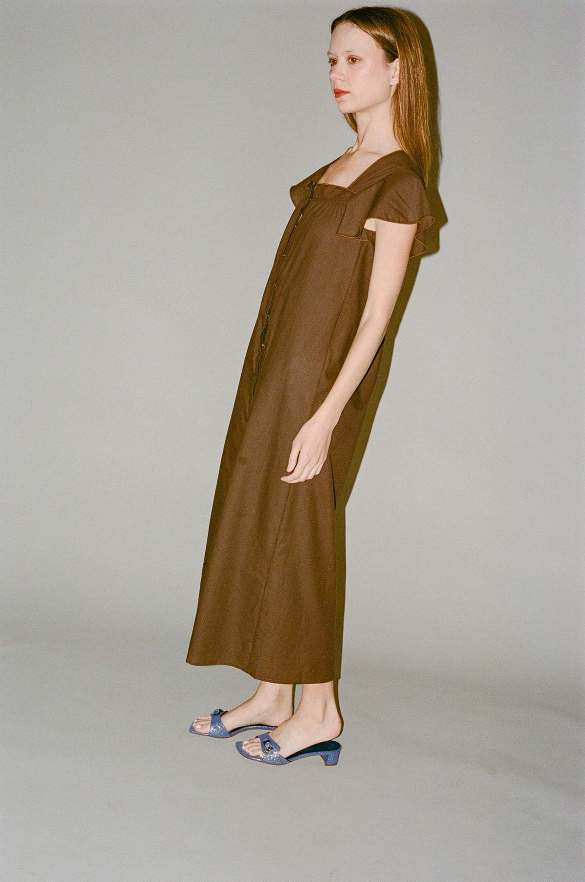 Teira 1996 Poppy Dress - Dark Brown | Garmentory