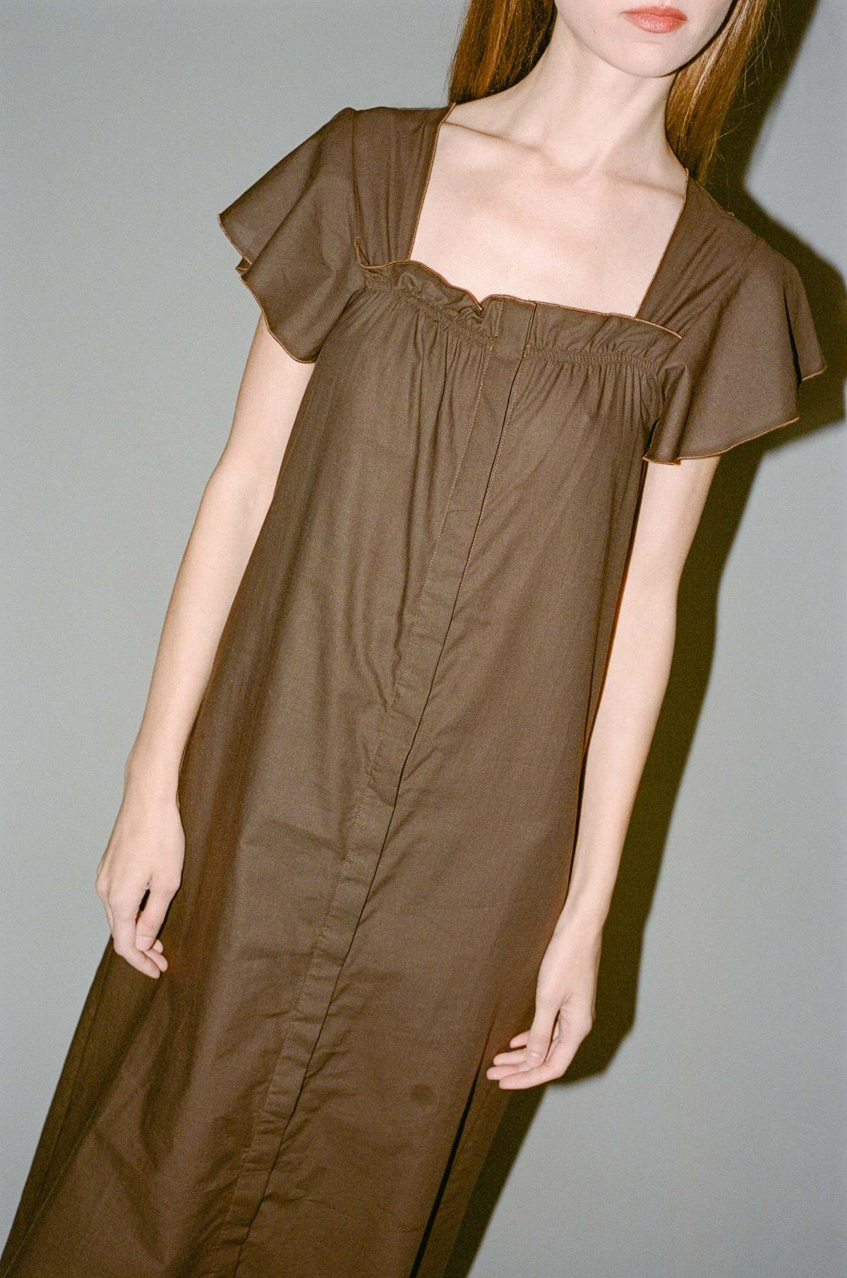 Teira 1996 Poppy Dress - Dark Brown | Garmentory