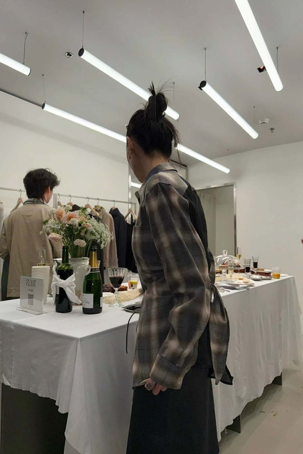 Our Legacy APRON SHIRT - Doyle Check Logger Flannel | Garmentory