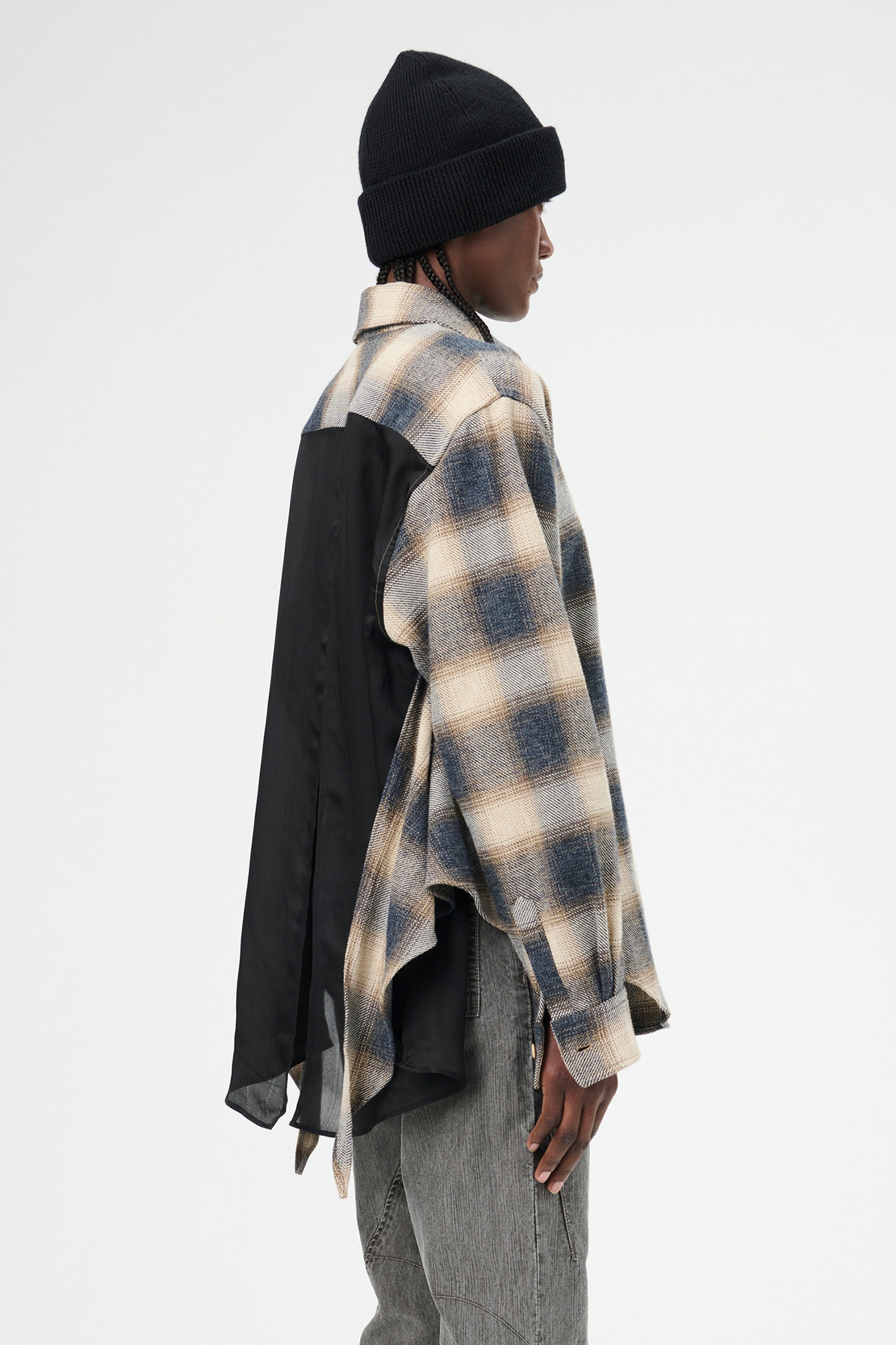 Our Legacy APRON SHIRT - Doyle Check Logger Flannel | Garmentory