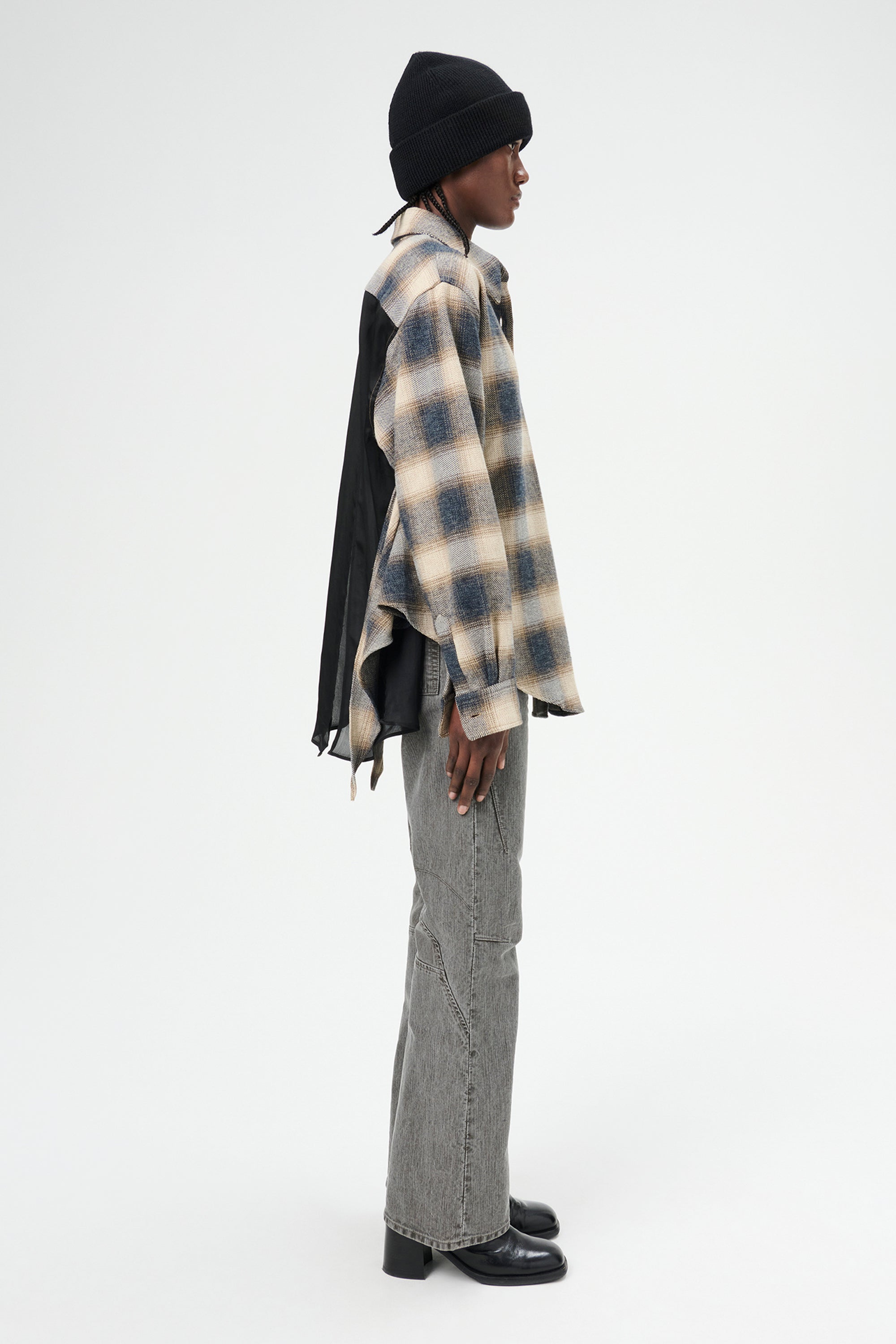 Our Legacy APRON SHIRT - Doyle Check Logger Flannel | Garmentory