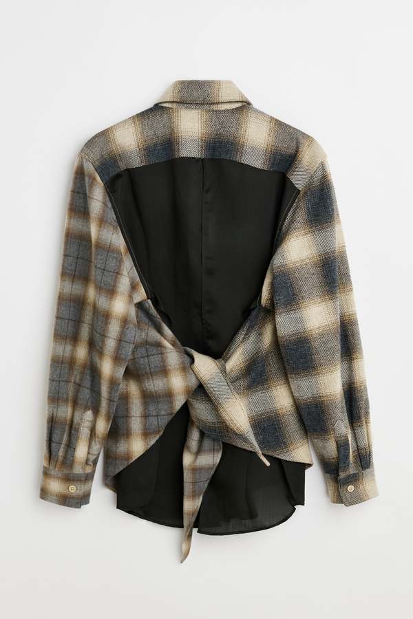 Our Legacy APRON SHIRT - Doyle Check Logger Flannel | Garmentory