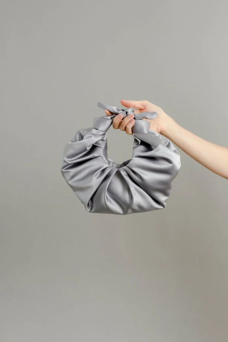 Bronze Age Croissant Bag - Smoke Silver | Garmentory