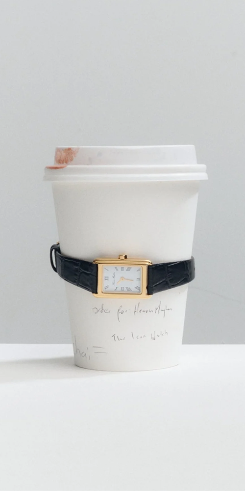 Heaven Mayhem Icon Watch - Black/Gold | Garmentory