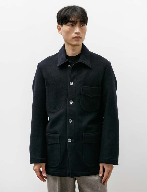 LEJ Cat Posh Plage Coat - Navy | Garmentory