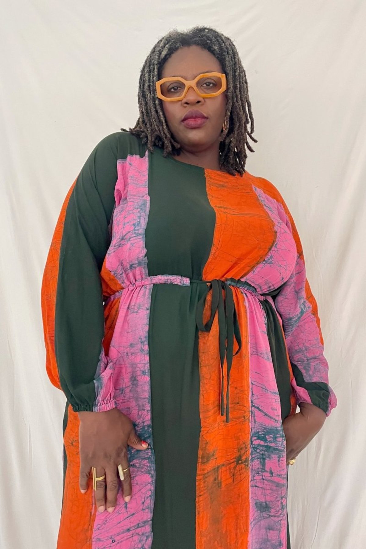 Osei-Duro Naima Dress - Carmine | Garmentory